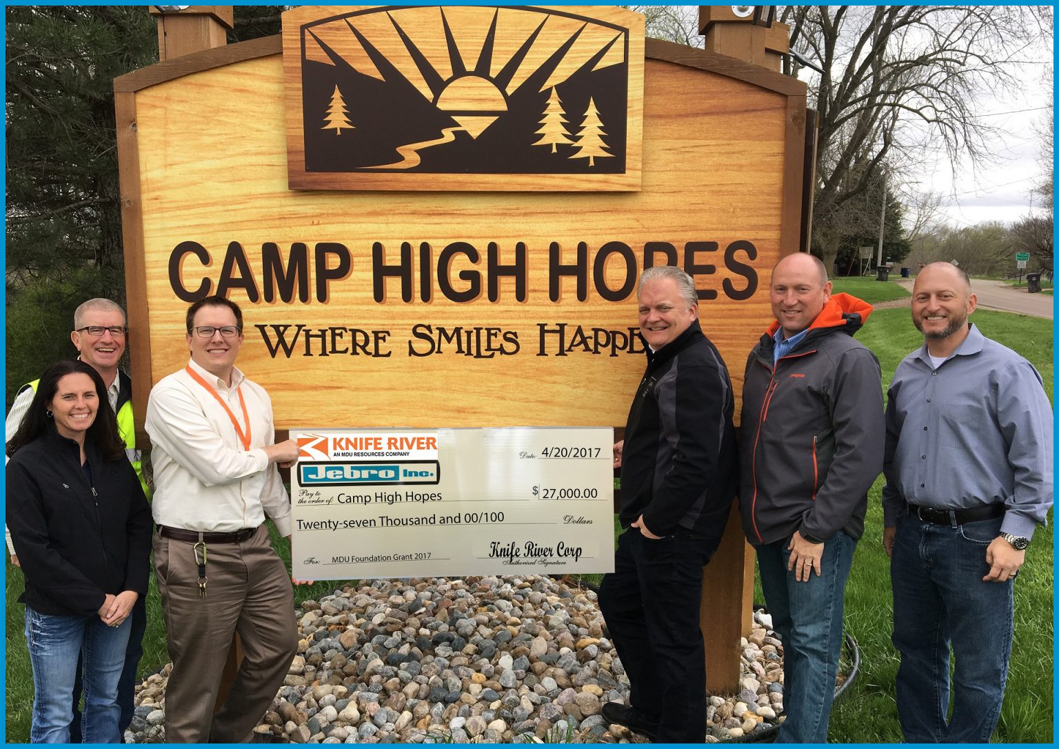 Giving Back | Jebro, Inc.